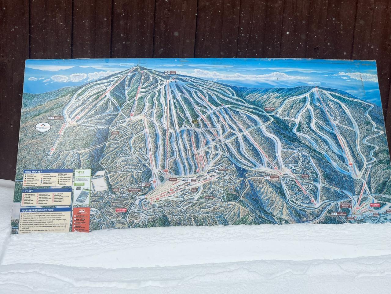 Okemo Mountain Trail Map